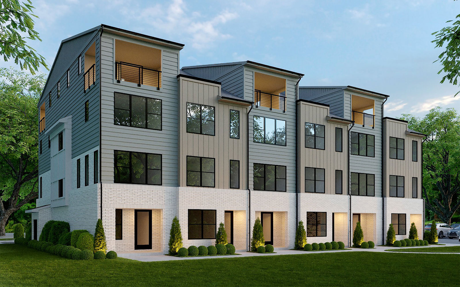 Walker Row: Luxury Condo Project in Downtown Cary - Underfoot Engineering